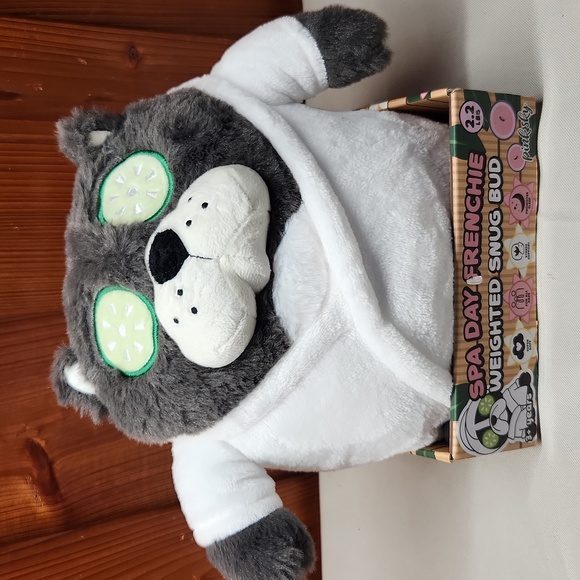 Pink Sky | Toys | Spa Day Frenchie Weighted Snug Bud Nwt | Poshmark